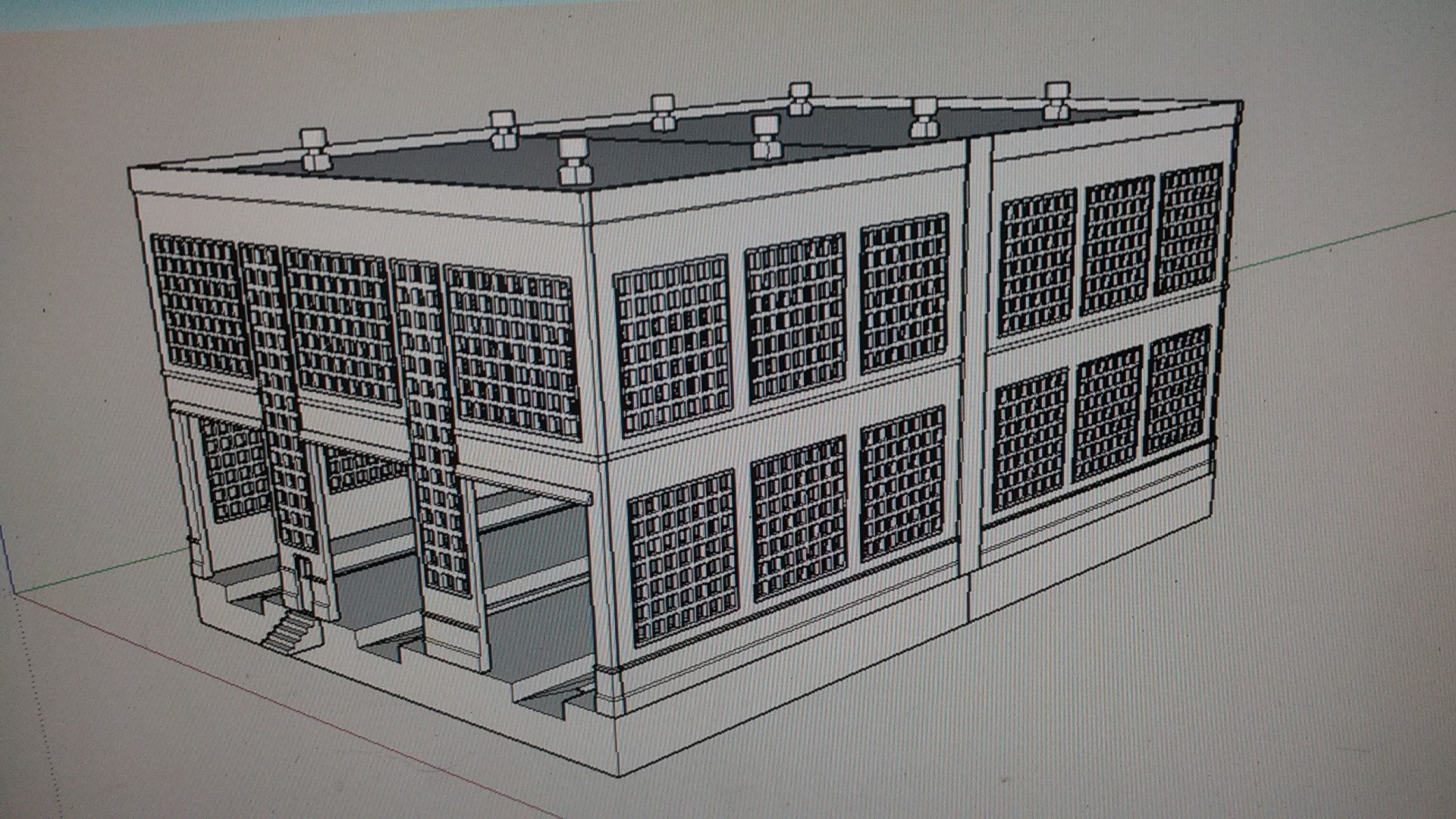 STL file N scale Diesel Engine House・3D printing design to download・Cults